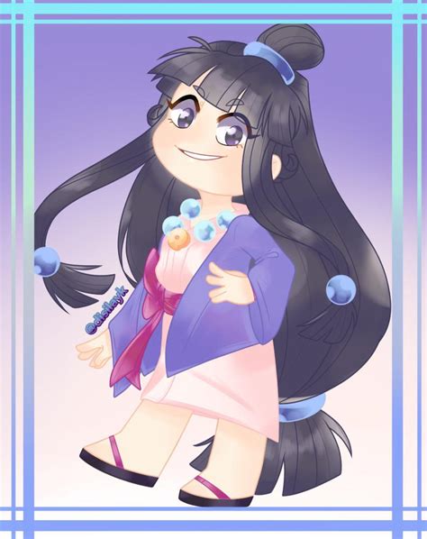 Finally Finished My Fan Art Of Maya Feyヽ ； ； ノ Ig Disilayk R Aceattorney