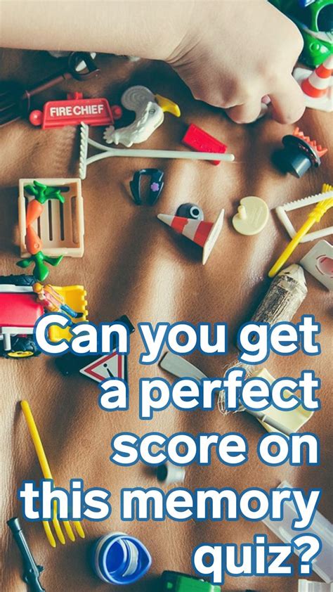 Only 12 Of People Can Get A Perfect Score On This Memory Quiz How