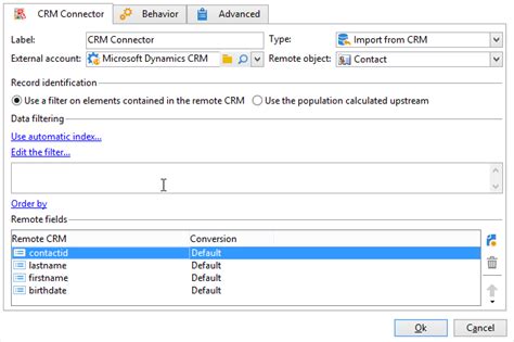crm connectors data synchronization adobe campaign