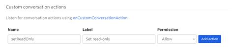 How To Lock A Conversation To Be Read Only