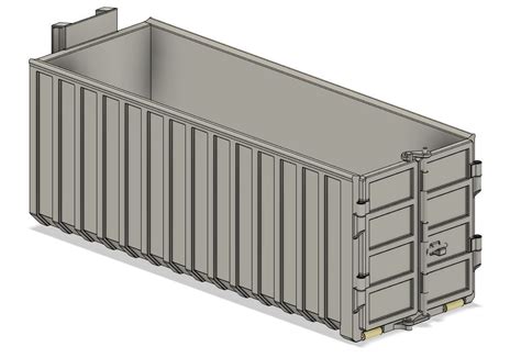 Obj File Dump Container・design To Download And 3d Print・cults