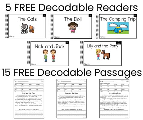 Ufli Decodable Reading Passages Free Printable