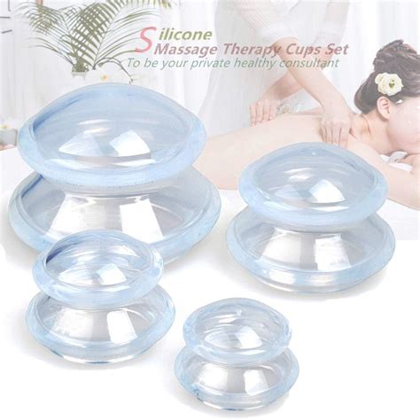 4 Sizes Cupping Therapy Set Professional Cupping Therapy