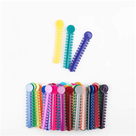 Dental Orthodontic Ligature Ties 1040 Pcs Orthodontic O Rings Braces