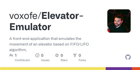 GitHub Voxofe Elevator Emulator A Front End Application That Emulates The Movement Of A Real