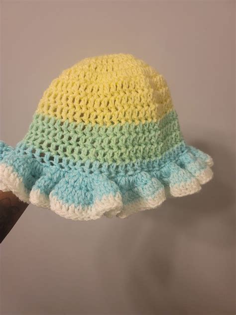 Basic Ruffle Hat Pattern Etsy