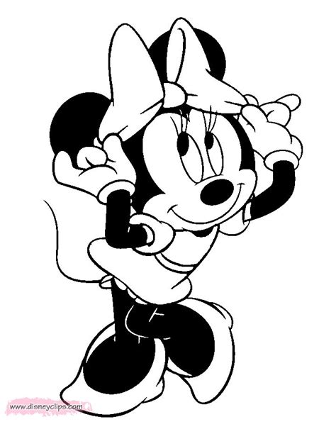 Coloringminnie2 720×920 Pixels Kleurplaten