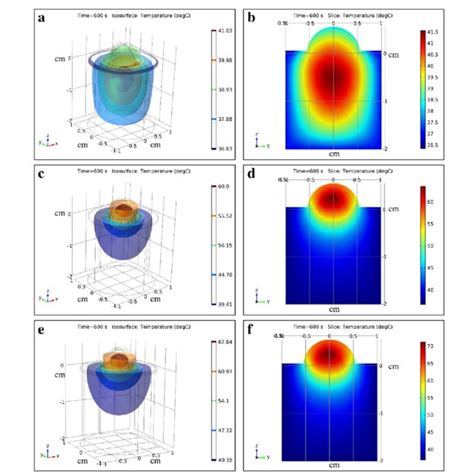 Three Dimensional And Two Dimensional Temperature Distributions In