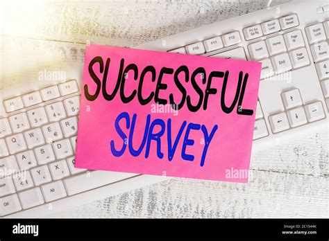 Word Writing Text Successful Survey Business Photo Showcasing Generate High Response Rate Allow