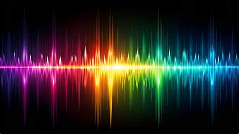 Premium Photo Audio Spectrum Design Background Sound Wave Background