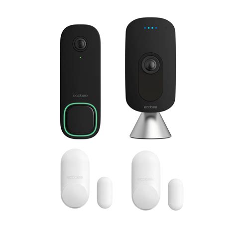 Shop Ecobee Smart Camera Door And Window Sensor Doorbell Kit At