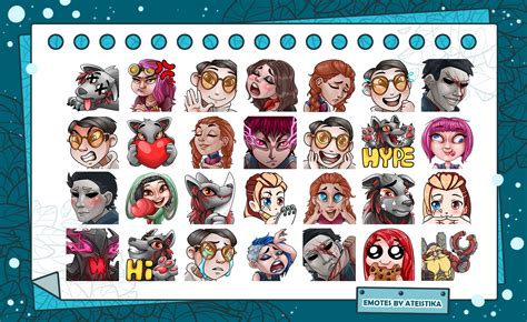 Twitch Emotes By Ateistika On Newgrounds