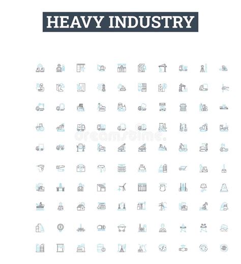 Chemical Engineering Linear Icons Set Reactor Catalyst Polymer