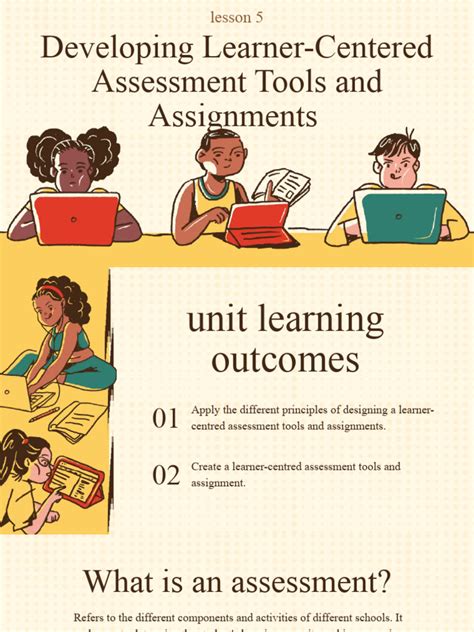 Developing Learner Centered Assessment Tools And Assignments Pdf Educational Assessment