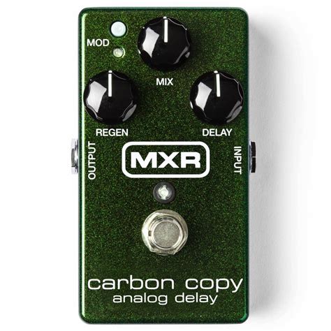 Mxr Carbon Copy Analog Delay Pedal Get My Guitar