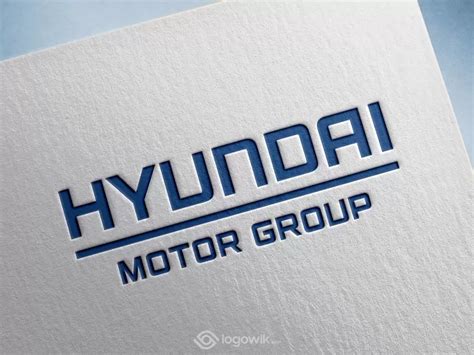 Hyundai Motor Group Logo Vector Free Download Logowik