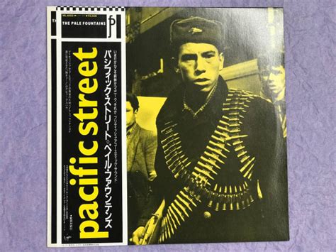 The Pale Fountains Pacific Street Vinyl Lp Album Promo 1984