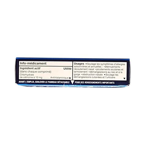 Reactine Extra Strength Cetirizine Hydrochloride 10mg 48 Tablets