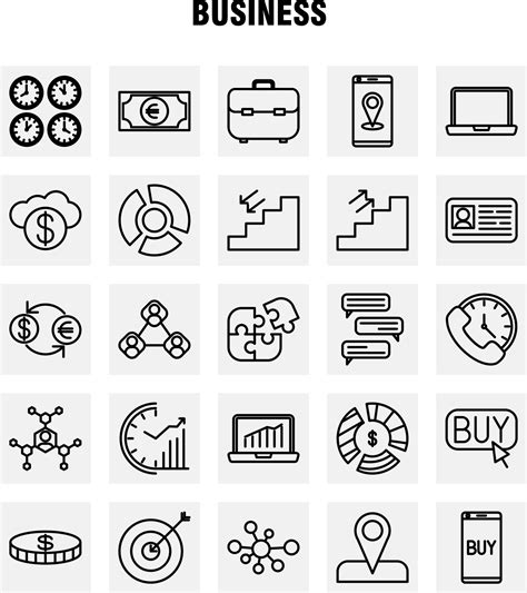 Clothes Shopping Line Icons Set For Infographics Mobile Uxui Kit And