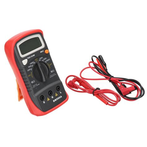 Probador De Resistencia Bm500a Medidor Digital De Grandado