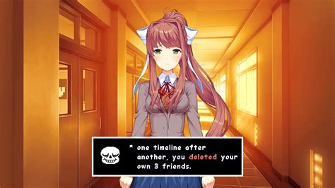 Ddlc X Undertale Judgement Day R Ddlc