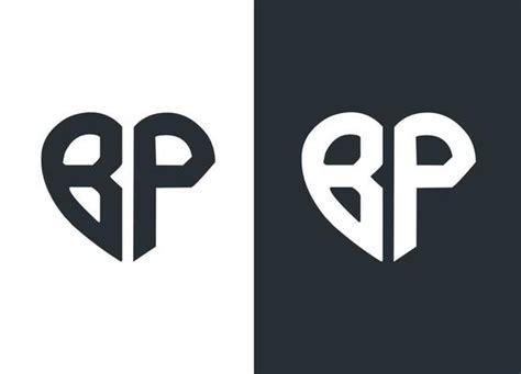Bp Monogram Vector Art Icons And Graphics For Free Download