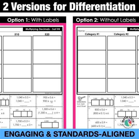 5th Grade Math Review Worksheets Multiplying Decimals Math Interactive