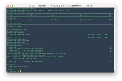 Quick And Easy Apex And Ords Installation For Oracle Database 23c Developer Release On Oci