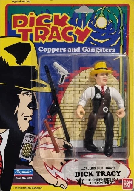 New Dick Tracy Coppers And Gangsters Dick Tracy 5 Action Figure