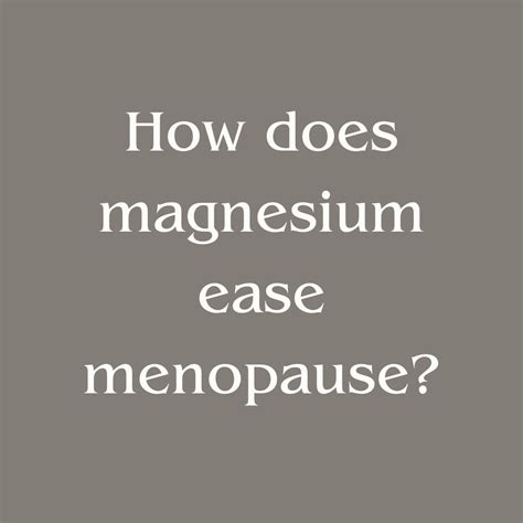 As Part Of My Work As A Menopause Awareness Coach This Information