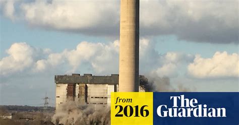 Amateur Footage Shows Moments After Didcot Power Station Collapse
