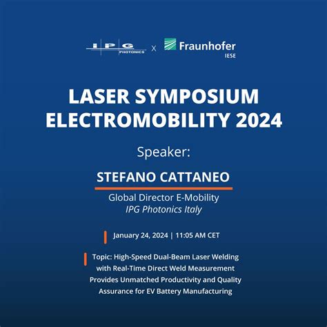 Ipg Photonics On Linkedin Interested In Laser Solutions For Ev Battery Manufacturing 🔋 Join…