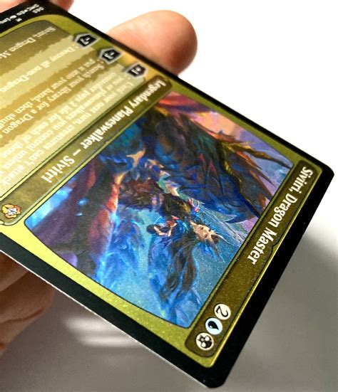 Mtg Sivitri Dragon Master Foil Etched Commander Dominaria United 065