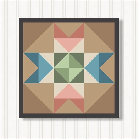 Barn Quilt Wall Art 8 Sizes Outdoor And Indoor Square Block Home Decor