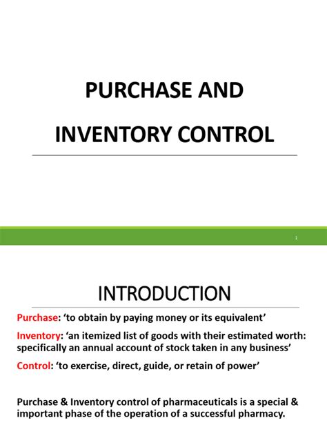 Inventory Pdf Procurement Inventory
