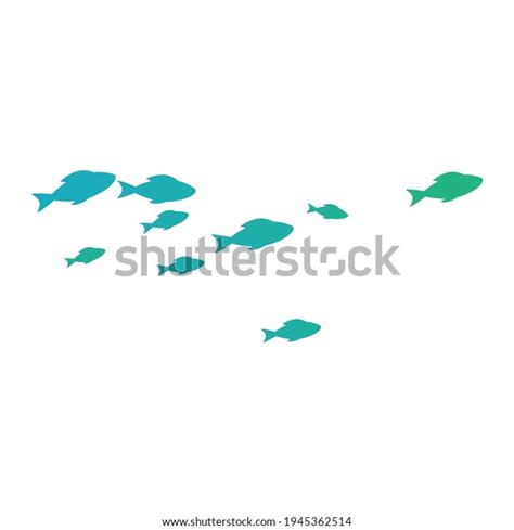 Fish Background Vector Icon Template Stock Vector Royalty Free