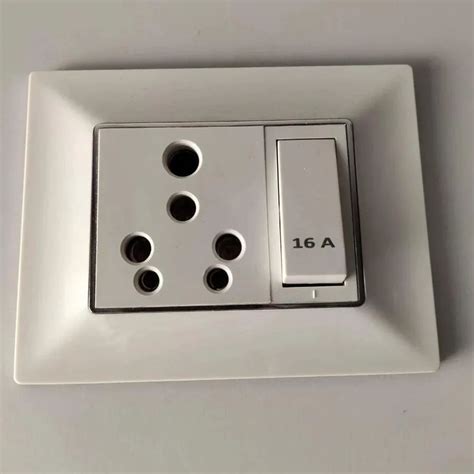 16a Modular Switch Socket Polycarbonate At ₹ 85 Piece In Vadodara Id 2855571548997