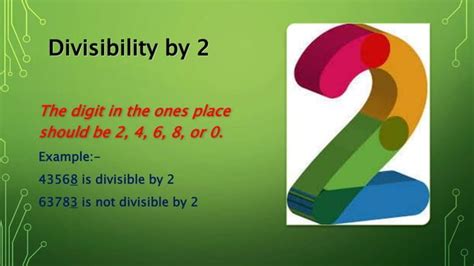 Test Of Divisibility Pptx