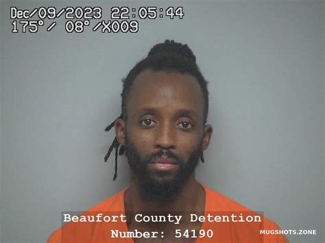 Erving Javon Rivers 12 09 2023 Beaufort County Mugshots Zone