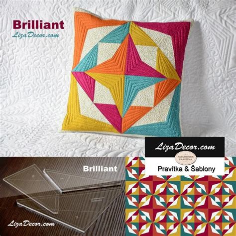 Half Square Patchworkové Pravítko Na šití Půlených čtverců Neon Pravítka Patchwork Liza