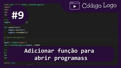 Como Criar O Seu Próprio Assistente Virtual Com Python 2021 9 Youtube