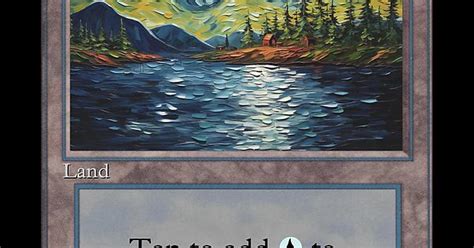 Mtg Basic Lands Beta Van Gogh Album On Imgur