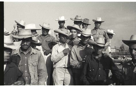 Braceros At Processing Center Smithsonian Institution