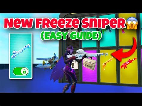Fortnite The Freeze Sniper Rifle In 1v1 With Every Gun