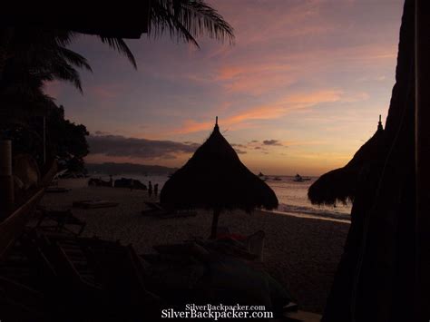 The Last Sunset Of 2011 Puka Beach Boracay Philippines