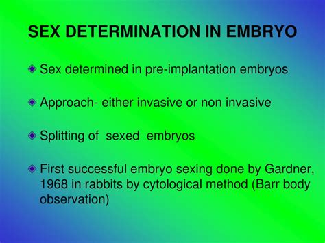 Ppt Embryo Sexing In Farm Animals Powerpoint Presentation Free