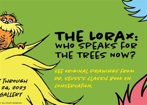 Lorax Quotes Trees