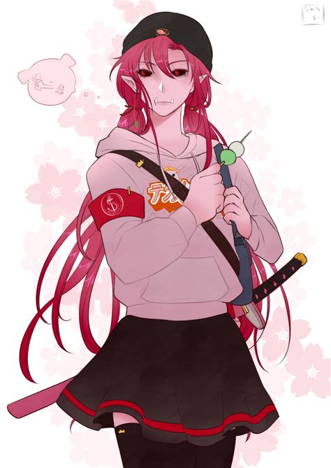 Sallyatoyota Technoblade Dream Smp Minecraft Youtube Absurdres Highres 1girl Armband