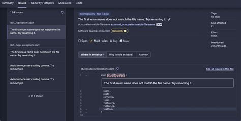 Sonar Dcm Code Quality Tool For Flutter Developers