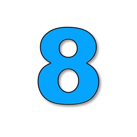 Verlichte Cijfer 8 Lichtgeluidhurennl